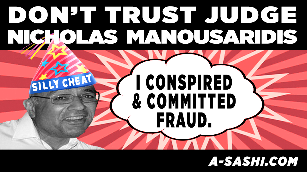 Judge Nicholas Manousaridis conspired & committed fraud for Nestlé ...
